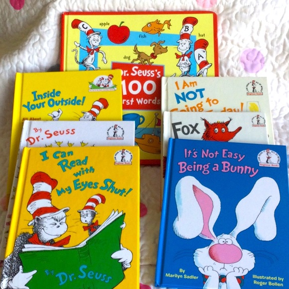 Dr. Seuss | Toys | 7 Dr Seusscat In The Hat Bundle Of Childrens Books ...